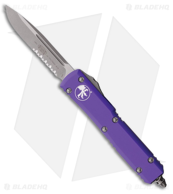 Microtech Ultratech S/E OTF Auto Knife Purple (Apoc Serr)