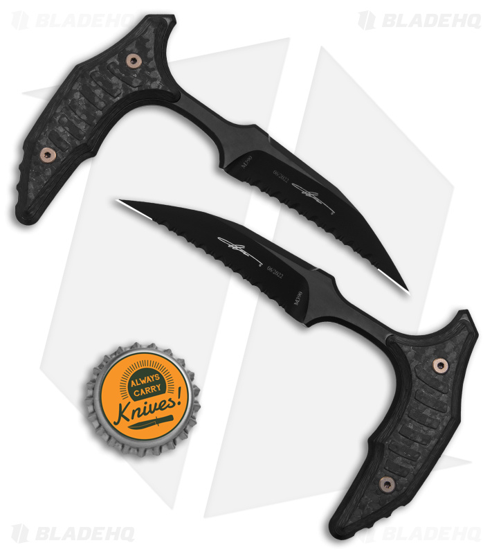 Microtech BEE S/E Push Daggers Knives (2.5" Serr) - Blade HQ