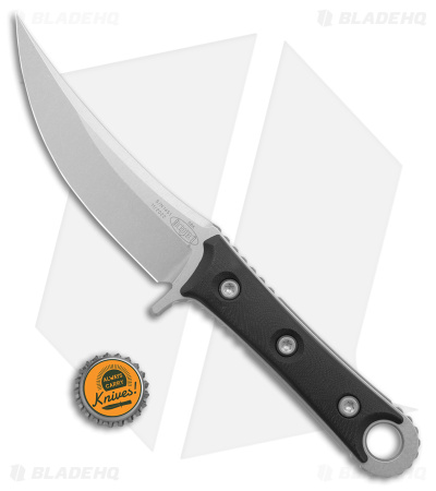 Microtech Borka SBK Fixed Black G-10 (Stonewash) - Blade HQ