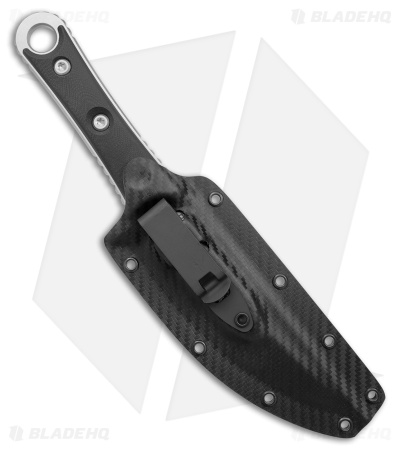 Microtech Borka SBK Fixed Black G-10 (Stonewash) - Blade HQ