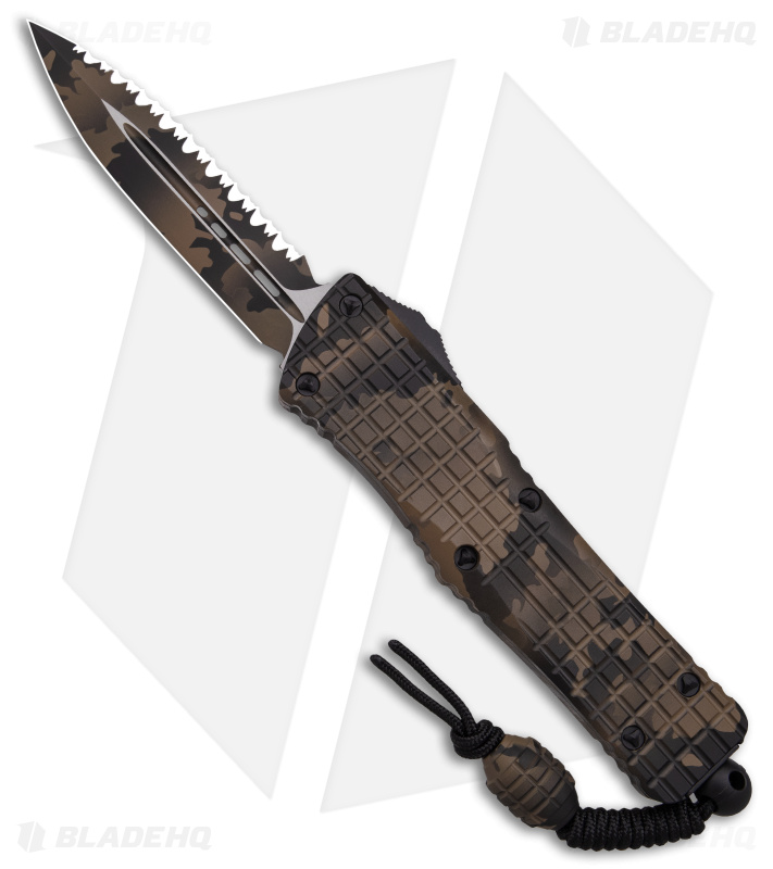 Microtech Combat Troodon D/E OTF Knife Frag SS - Blade HQ