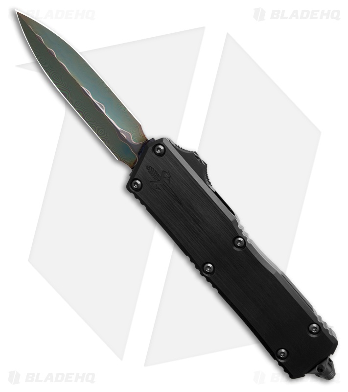 Microtech Executive Scarab II Gen III Auto Knife Black (4" Riptide ...
