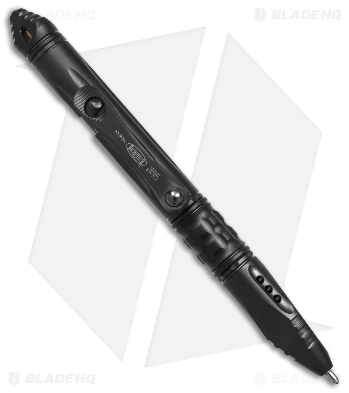 Microtech Kyroh Mini Bolt-Action Pen Ti (Black) - Blade HQ