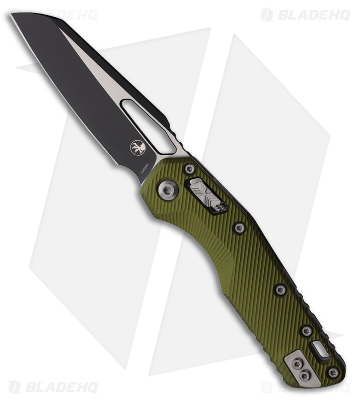Microtech MSI Ram-Lok Knife Fluted OD Green Al Two-Tone