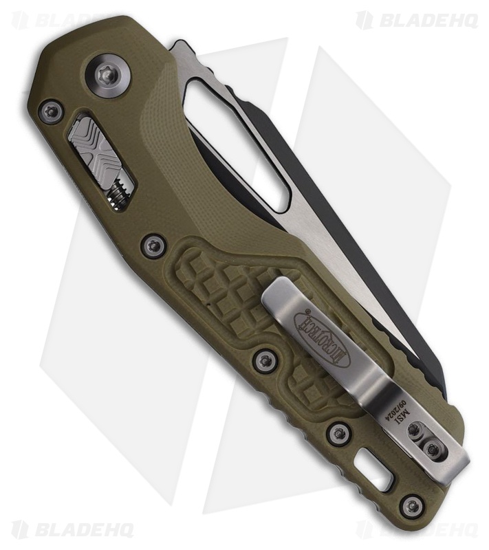 Microtech MSI Ram-Lok Knife Frag OD Green G-10 Black