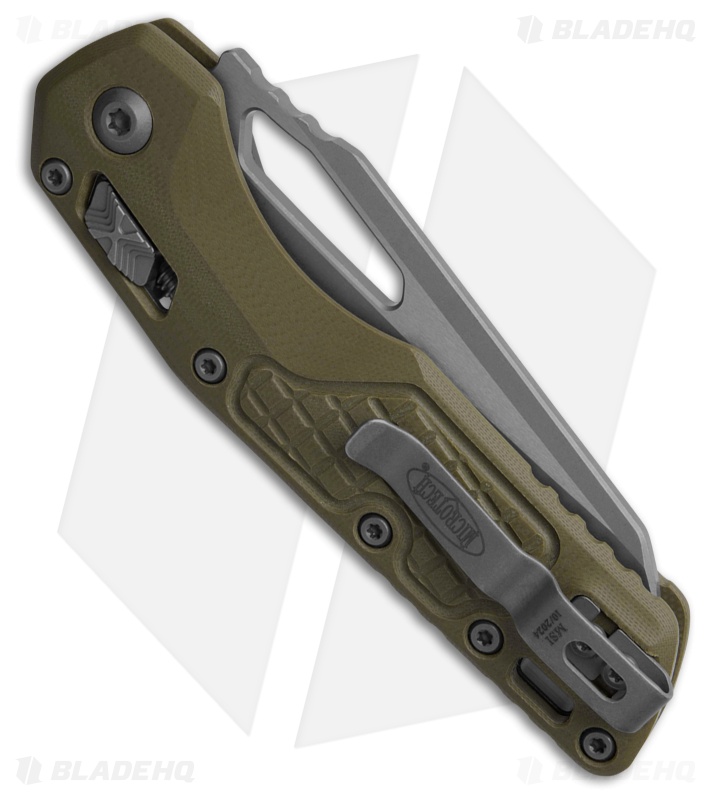 Microtech MSI Knife Frag OD Green G-10 Apoc Full Serr