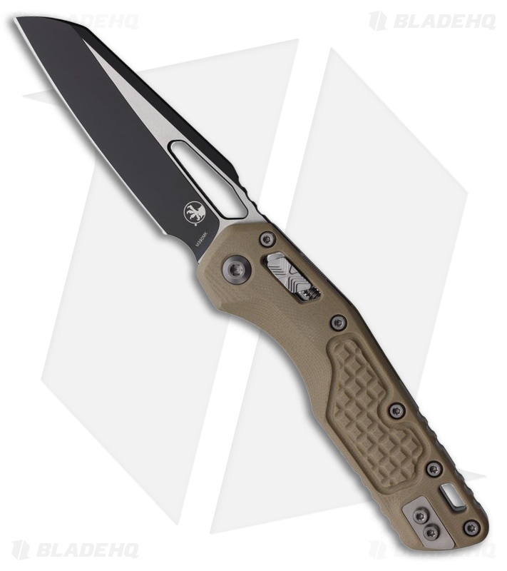 Microtech MSI Ram-Lok Knife Frag Tan G-10 Two-Tone
