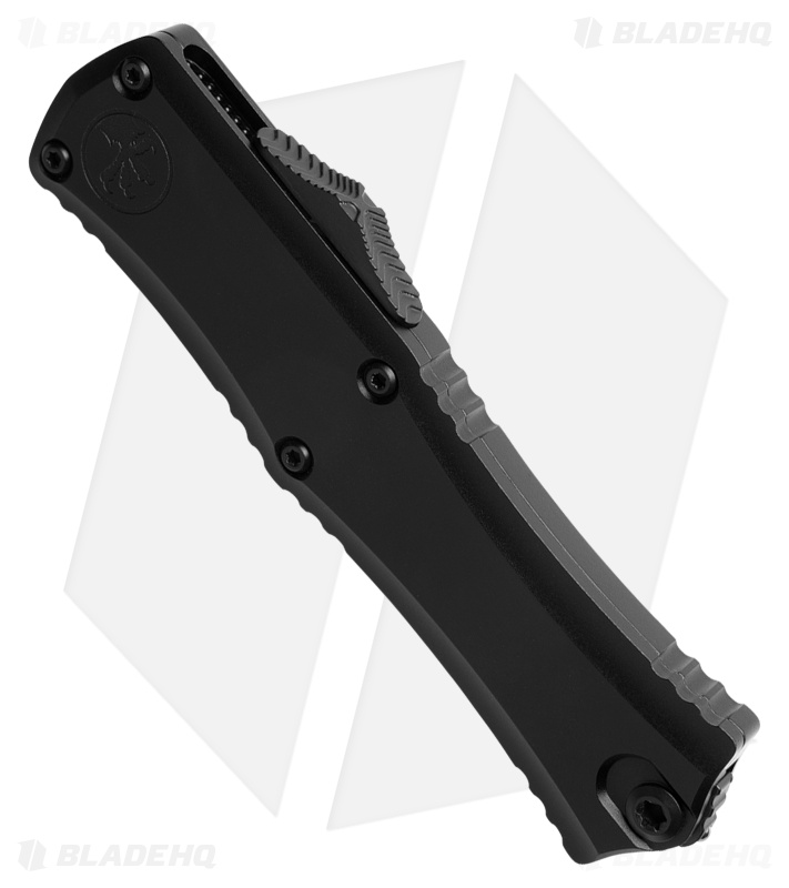 Microtech Hera Mini OTF Knife Black Aluminum D/E Black M390