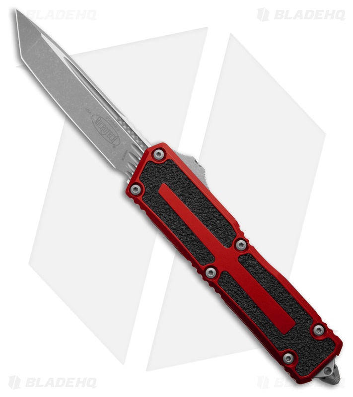 Microtech Scarab II Gen III T/E OTF Knife Red Al Apoc