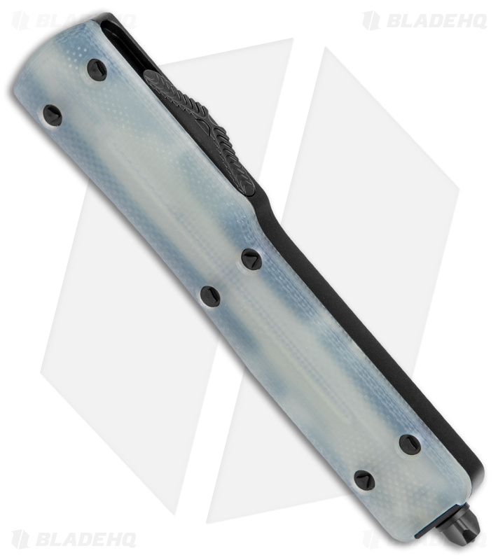 Microtech Signature Series UTX-70 S/E OTF Auto Jade G-10 (2.4"Two-Tone ...