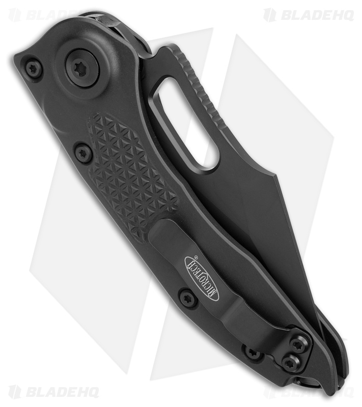 Microtech Stitch-A S/E Automatic Knife Black - Blade HQ