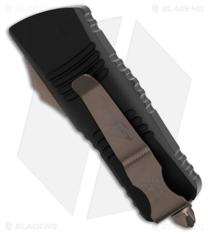 Microtech Troodon Mini OTF Knife Hellhound/Bronze - Blade HQ