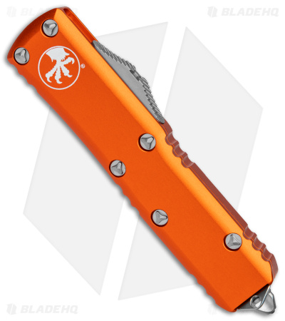 Microtech UTX-85 T/E OTF Auto Orange (Satin) - Blade HQ
