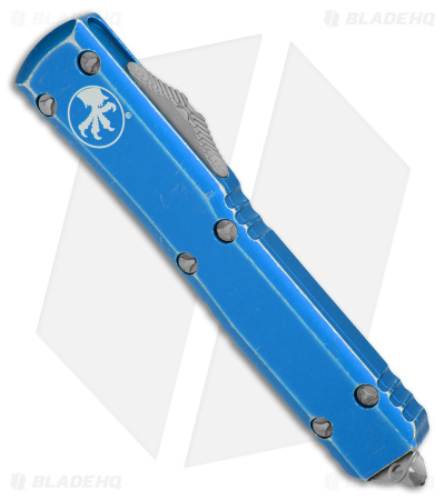 Microtech Ultratech D/E OTF Blue (Apocalyptic) - Blade HQ