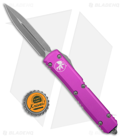 Microtech Ultratech D/E OTF Violet (Apocalyptic) - Blade HQ