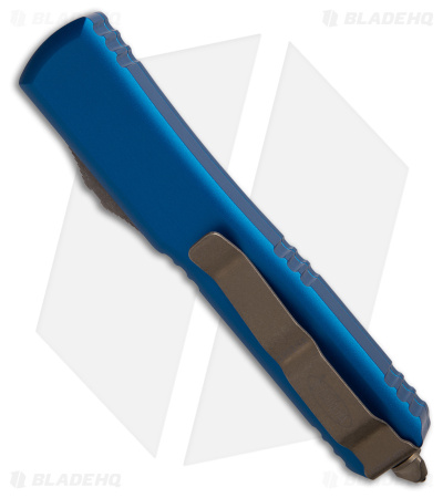Microtech Ultratech Knife Blue (Bronzed Apoc) - Blade HQ
