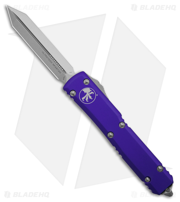 Microtech Ultratech Spartan OTF Auto Purple (SW) - Blade HQ