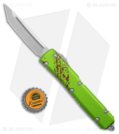 Microtech Ultratech Zombietech T/E OTF Green (SW) - Blade HQ