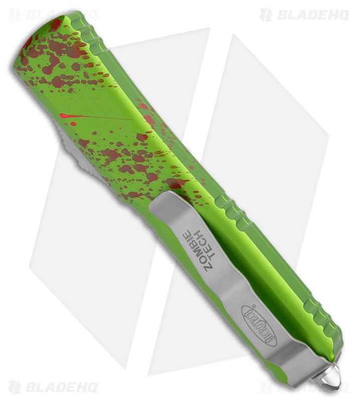 Microtech Ultratech Zombietech T/E OTF Green (SW) - Blade HQ