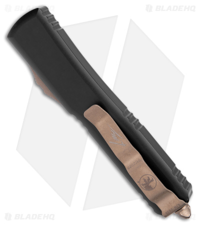 Microtech Ultra Warhound Knife Black (3.4" Apoc) - Blade HQ