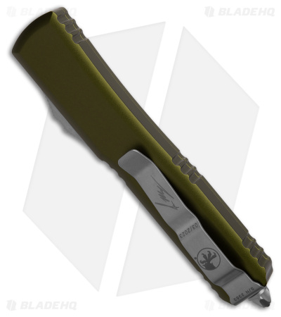 Microtech Ultratech Warhound Knife Green (SW) - Blade HQ