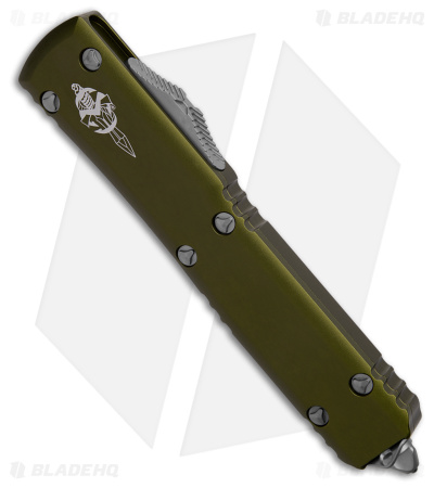 Microtech Ultratech Warhound Knife Green (SW) - Blade HQ