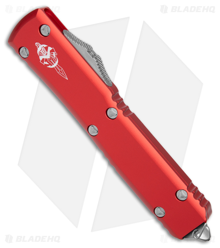 Microtech Ultratech Warhound Knife Red (3" SW) - Blade HQ