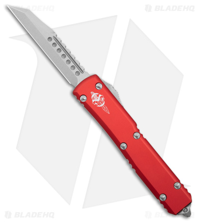 Microtech Ultratech Warhound Knife Red (3" SW) - Blade HQ