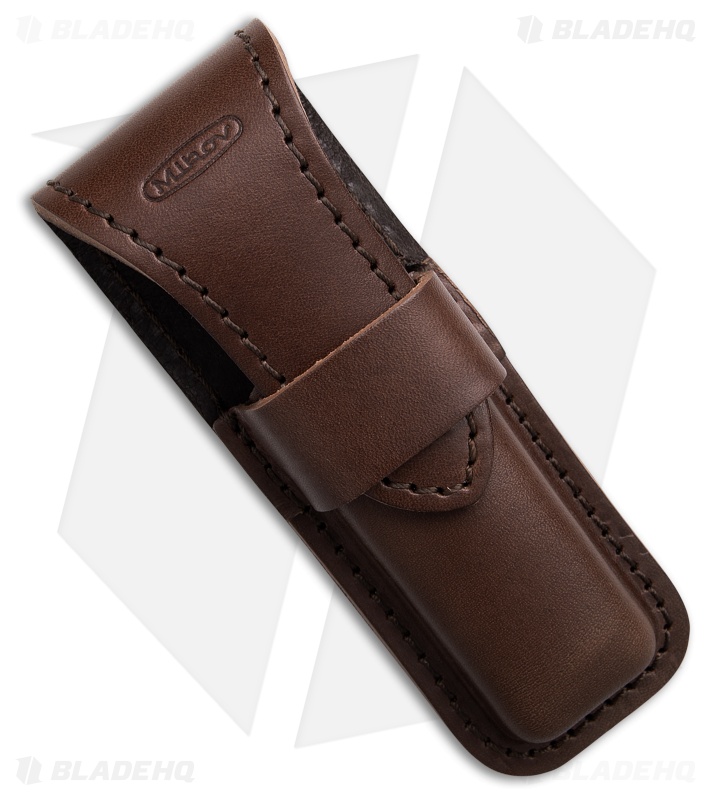 Mikov Jaguar Lever Lock Automatic Knife Cocobolo Damascus