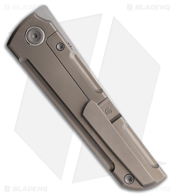 North Mountain Blade Chop Classic Knife Ti Edge Grooves