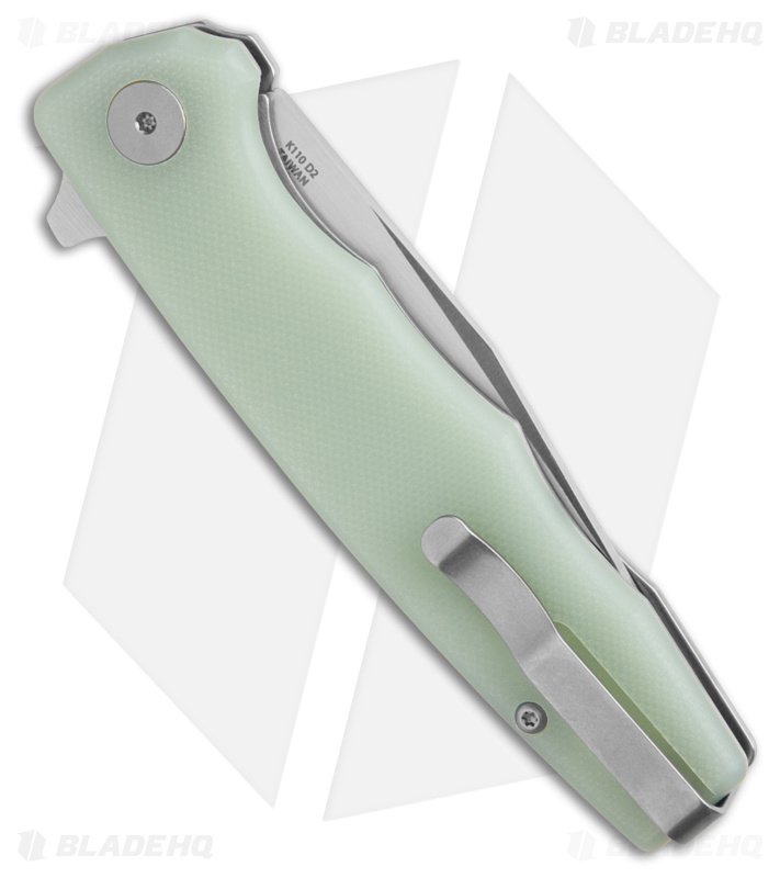 Ocaso Strategy Liner Lock Jade G-10 (Satin) - Blade HQ
