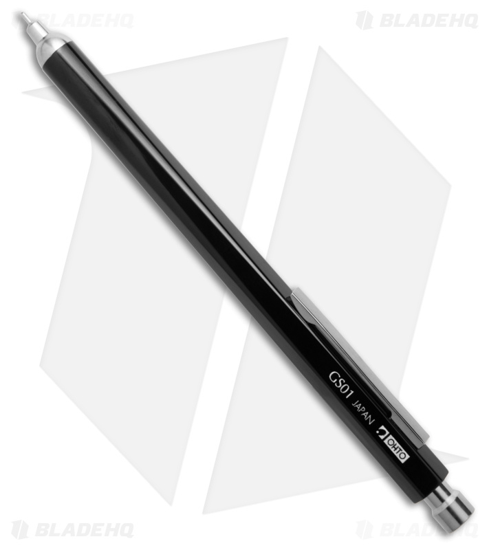 Ohto Pens Horizon Click Pen Black Alum - GS01-S7 - Blade HQ