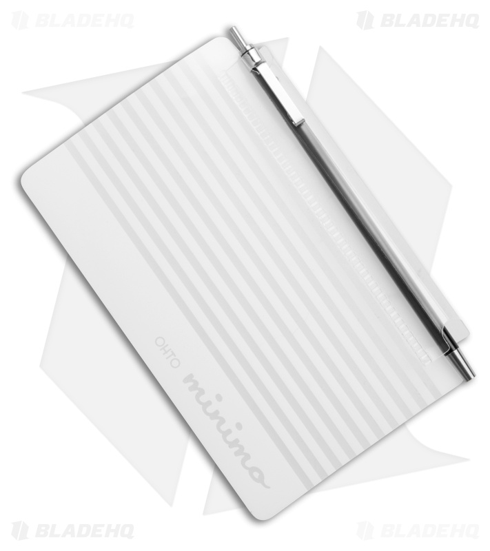 Ohto Pens Minimo Ultra Fine Pen Black Alum (0.5) - Blade HQ