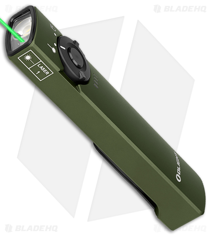 Olight Arkfeld Flashlight OD Green Aluminum NW - Blade HQ