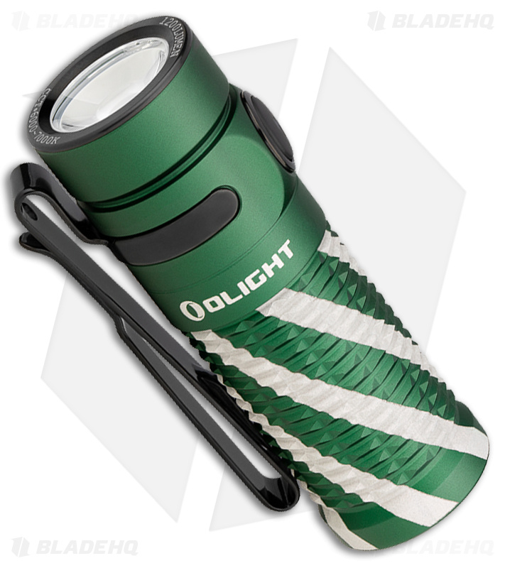 Olight Baton 3 Rechargeable Flashlight Green - Blade HQ