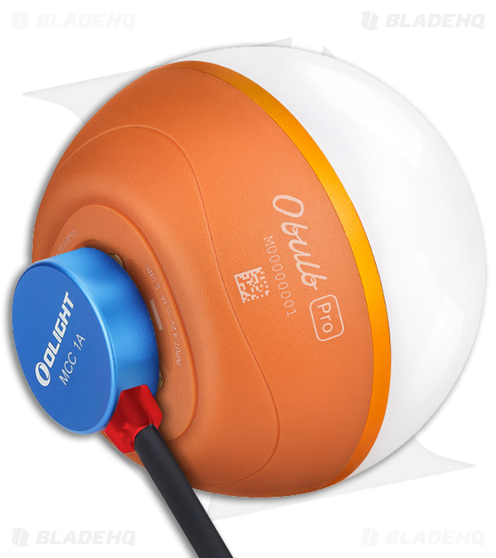 Olight Obulb Pro Rechargeable Orange (240 Lumens) - Blade HQ