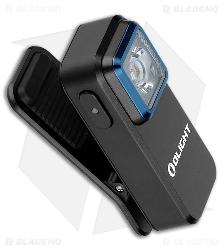 Olight Oclip White + Red LED Clip Light 300 Lumens Black