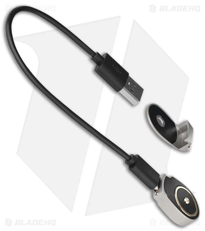 Olight Oport Keychain Battery Charger - Gray - Blade HQ