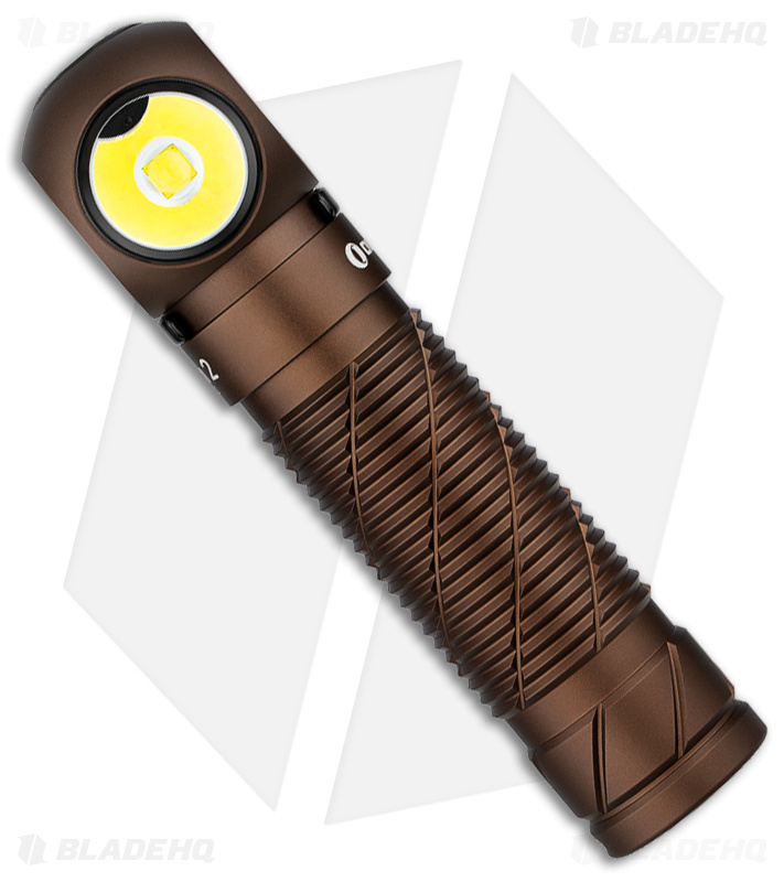 Olight Perun 2 Rechargeable Flashlight Cool LED Tan - BHQ