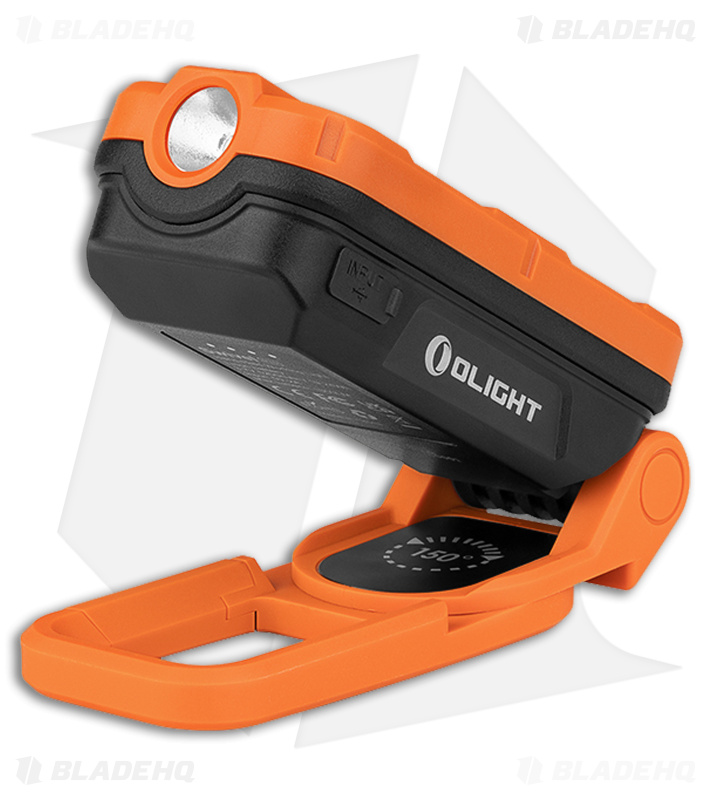 Olight Swivel Pro Work Light Orange (1100 Lumens) - Blade HQ