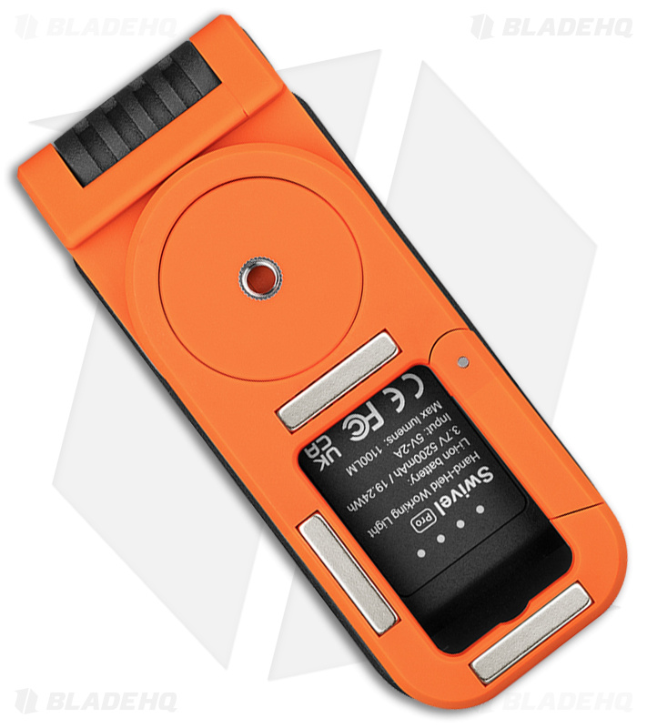 Olight Swivel Pro Work Light Orange (1100 Lumens) - Blade HQ