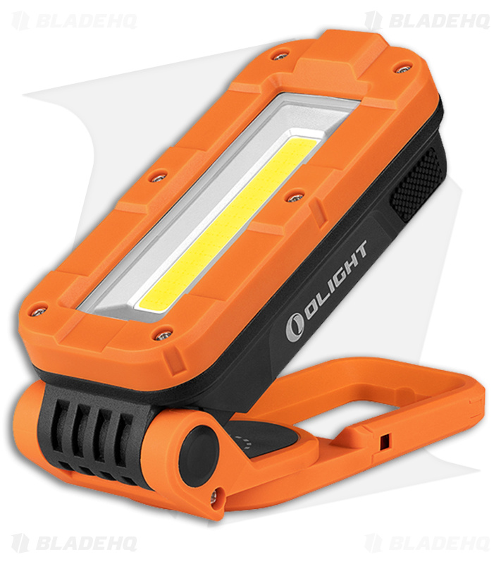 Olight Swivel Pro Work Light Orange (1100 Lumens) - Blade HQ