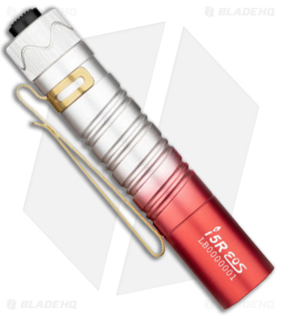Olight i5R EOS Flashlight Rose Red Al (350 Lum) - Blade HQ