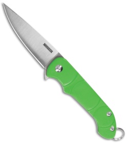 Ontario Knife Company Navigator Knife Green Polymer Satin