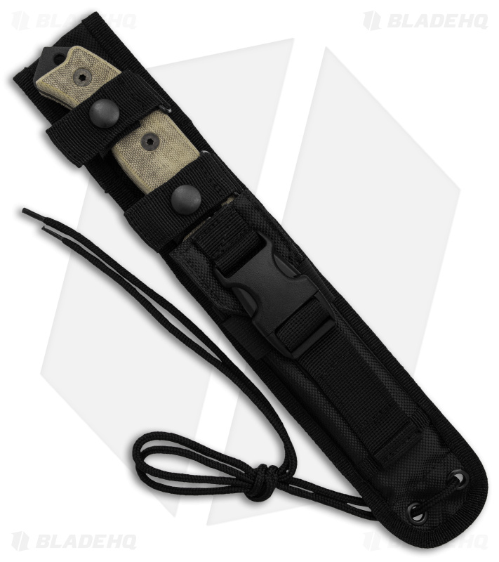 Ontario OKC RAT-5 Fixed Blade OD Green Micarta - Blade HQ