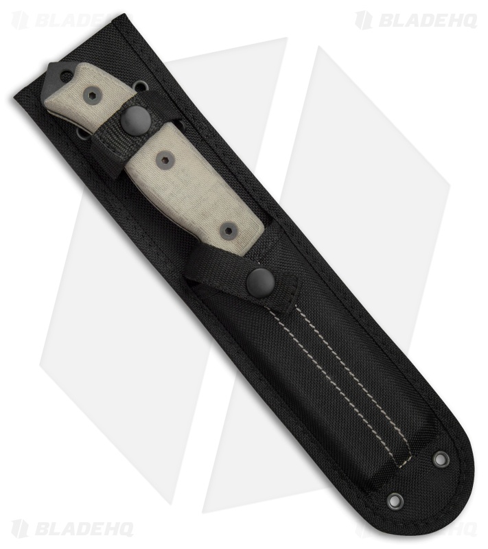 Ontario OKC RAT-5 Fixed Blade Knife Tan Micarta (5" Black) 8667 - Blade HQ