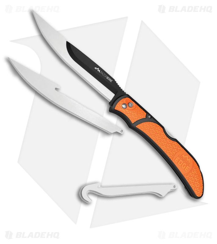 Outdoor Edge Razor Bone Orange 6 Blade - Blade HQ
