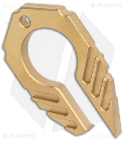 Pharaoh EDC Brass Edition Pry Bar (3.625" Brass) - Blade HQ