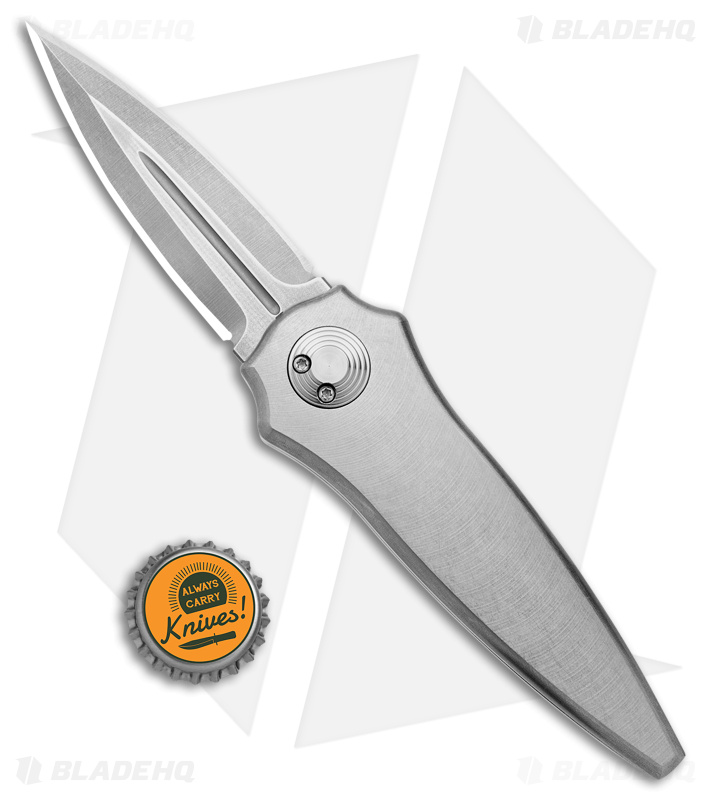 Paragon Warlock Knife Titanium (3.9" Satin) - Blade HQ