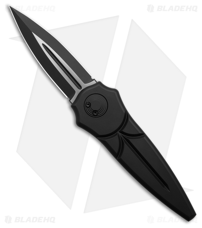 Paragon Warlock-X Knife Black Al (3.9" Two-Tone) - Blade HQ